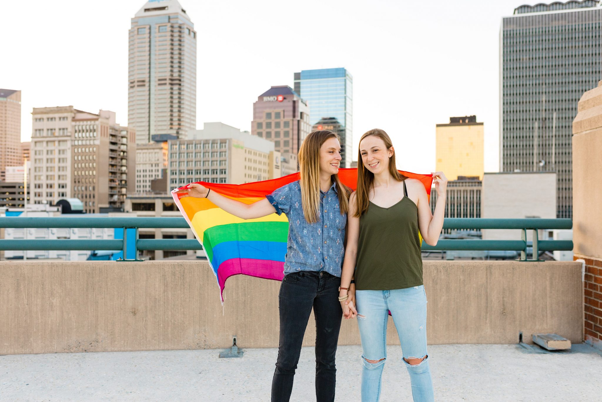 LGBTQ Pride Photo Shoot | Lauren & Lauren | Indianapolis LGBT Wedding ...